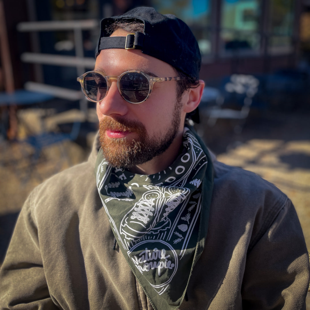 Give Back Bandana - Olive – Nature Groupie Shop